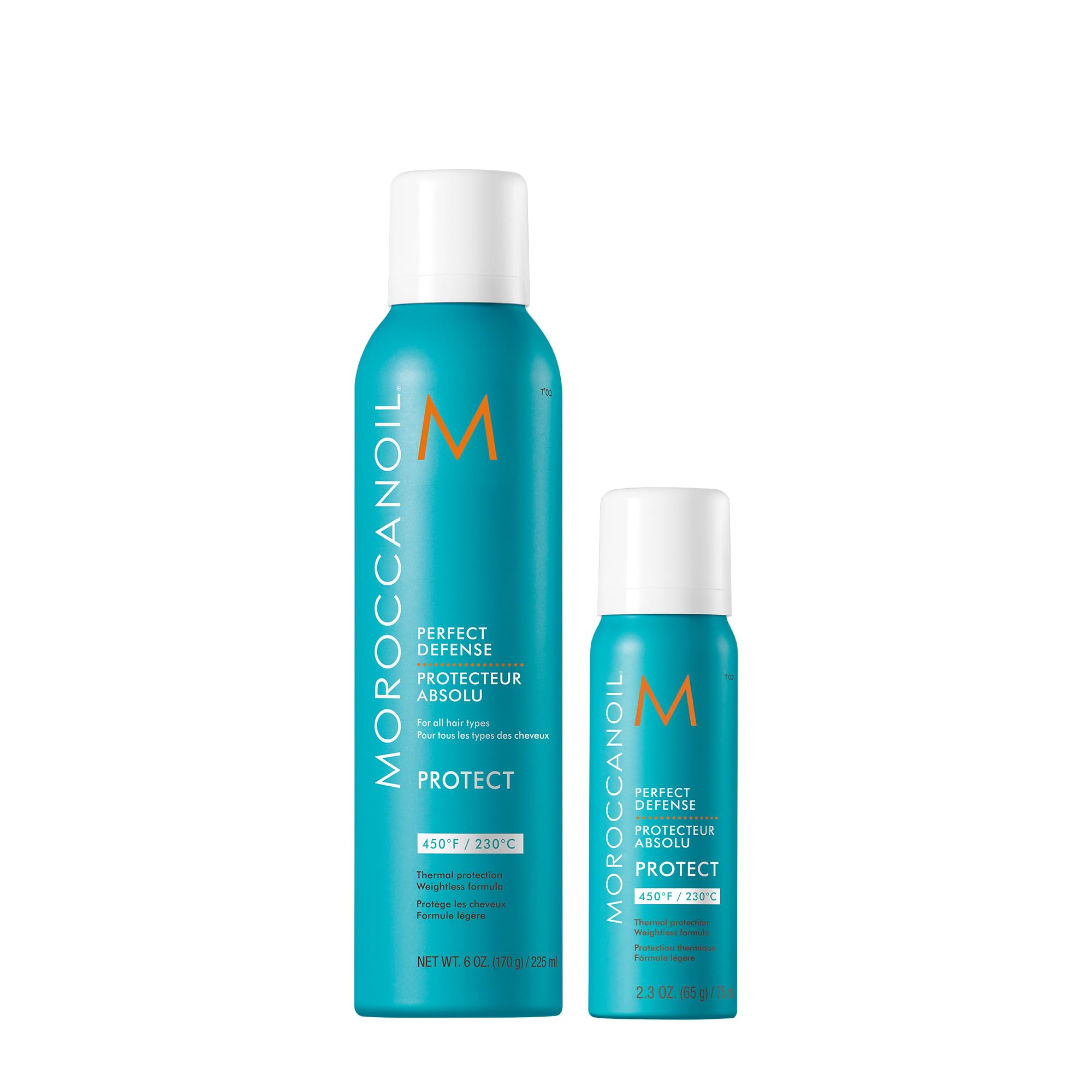 Amazon.com: Moroccanoil Perfect Defense Heat Protectant Full & Travel ...