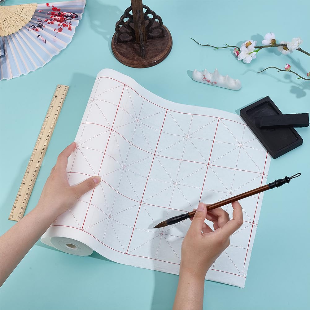 PH PandaHall Chinese Calligraphy Xuan Paper, Rice Paper Brush Writing ...