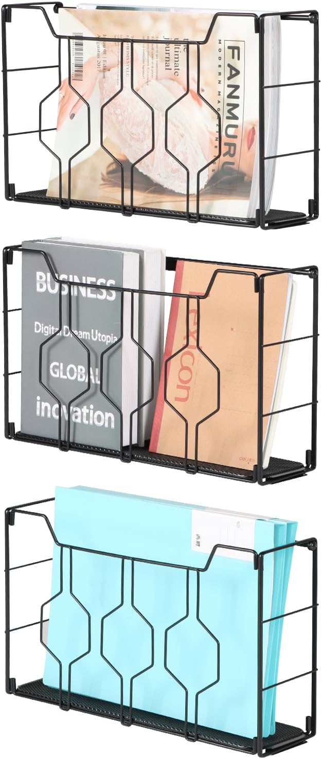 Amazon.com: Wall35 Felic Hanging File Organizer, Folder and Mail Holder ...
