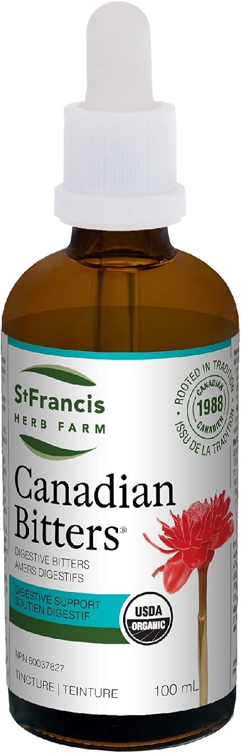 Amazon.com: Canadian Bitters St. Francis Herb Farm 100ml - Alleviates ...