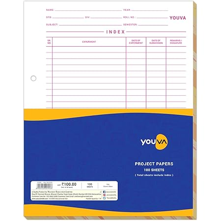 Single Side Ruled A4 Paper - 70GSM - Project Paper - Assignment Paper ...