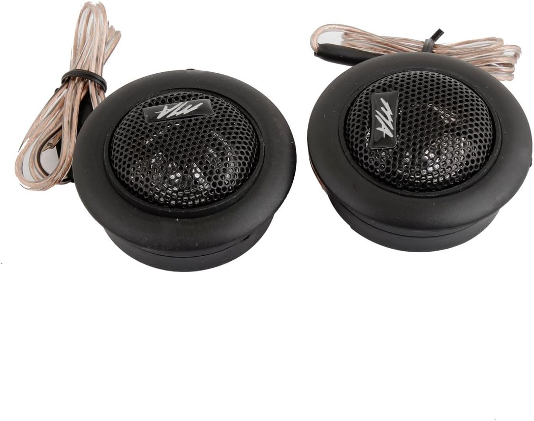 Amazon.com: Qtqgoitem 2 x 12V 120W Flat Mounted Plastic Dome Tweeter ...