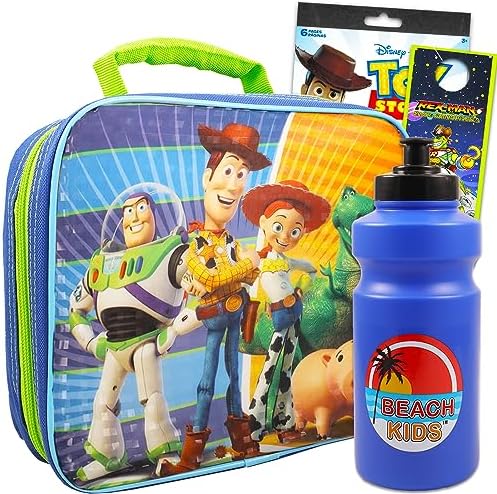 Amazon.com: Fast Forward Toy Story Lunch Box for Toddlers Set - Buzz ...