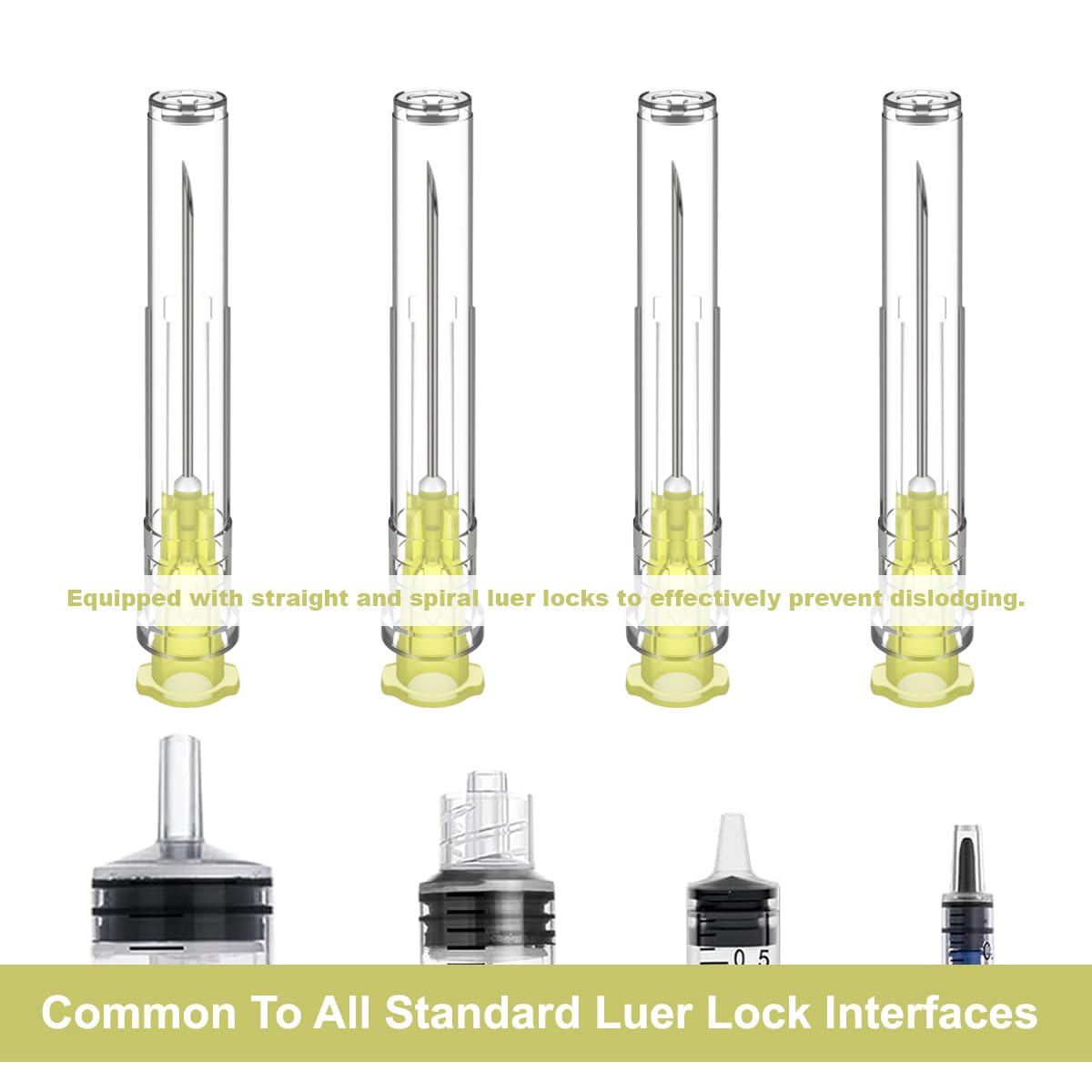 Snapklik.com : 30Ga 1 Inch Luer Lock Needle, Industrial Dispensing ...