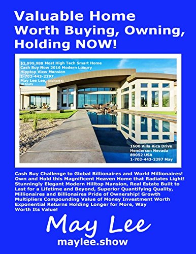 Valuable Home Worth Buying Owning Holding NOW: Lee, May: 9781973100874 ...