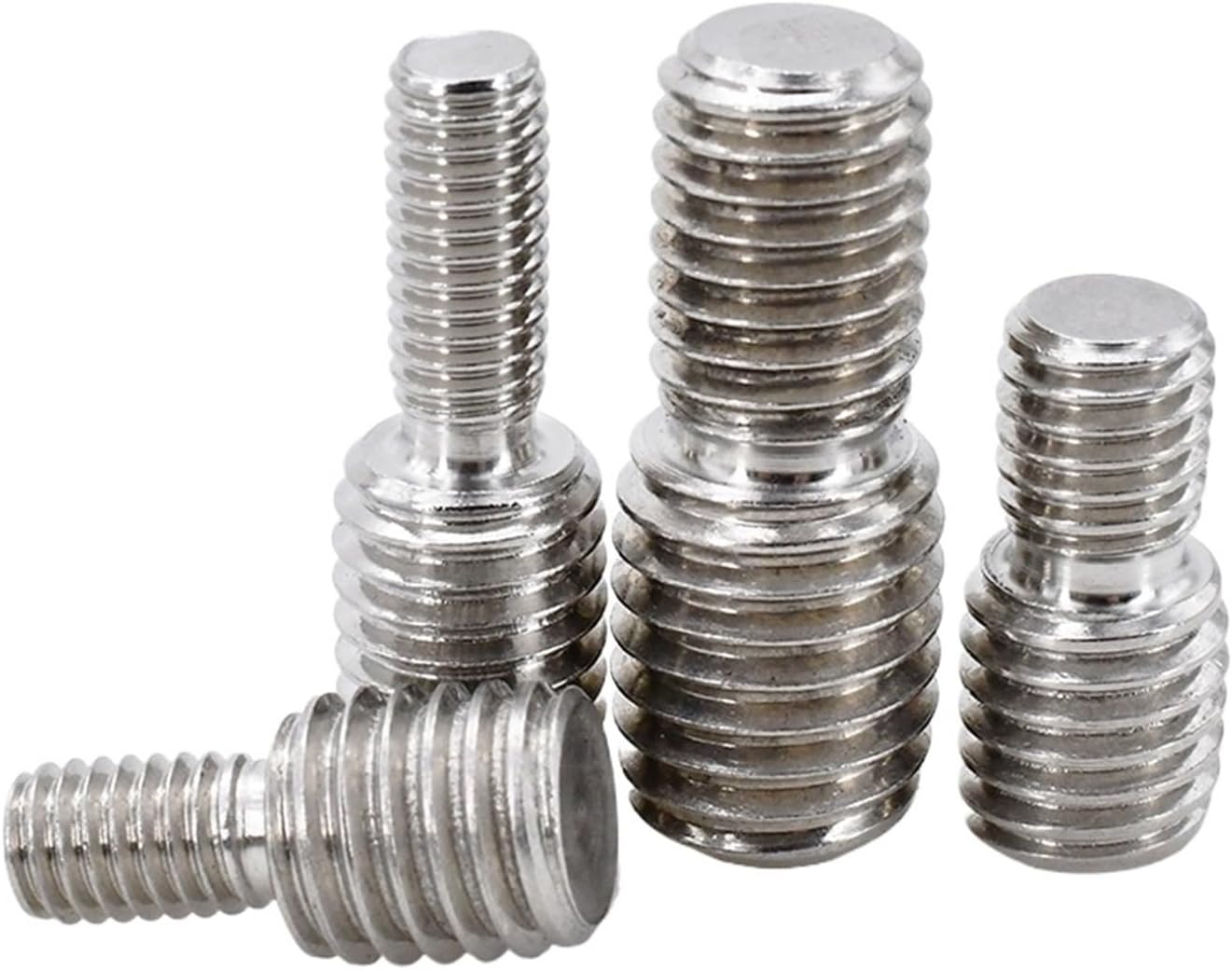 HAEUYA Reduzierbolzen, Doppelgewindebolzen, M4 M5 M6 M8 M10 M12 M16 Reduzierschrauben-Umbau ...