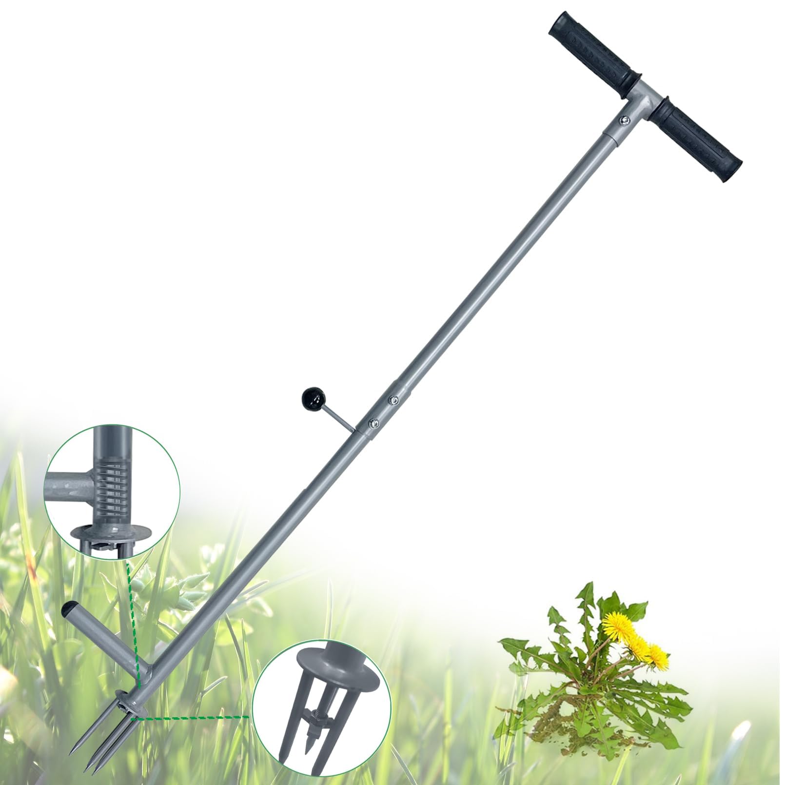 Amazon.com : Weed Puller and Stand Up Weeder - Stand up Manual Weeder ...