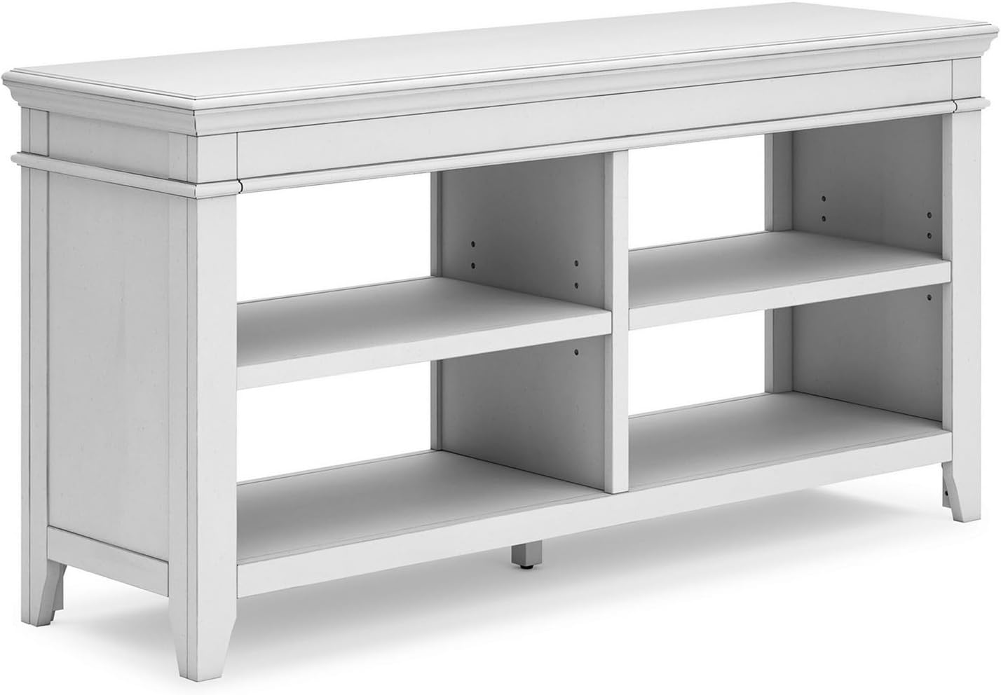 Amazon.com - Benjara Vells 60 Inch Credenza Table, 2 Adjustable Shelves ...