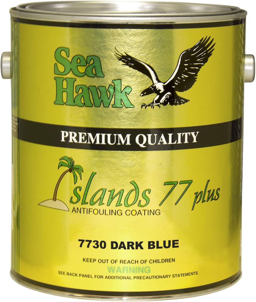 Amazon.com: Sea Hawk Paints Islands 77 Plus Quart (Light Blue, Quart)