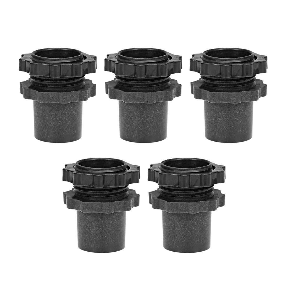 Uxcell Cable Gland Corrugated Tube Connector 10 Ripple Pipe Joint ...