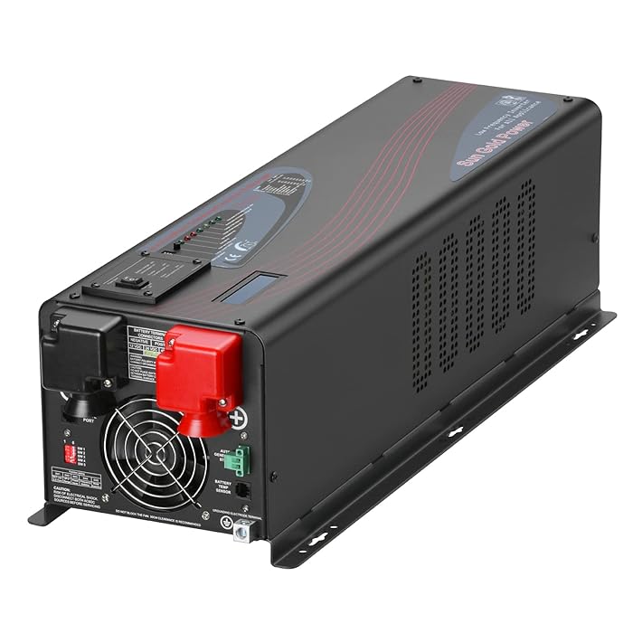 Buy SUNGOLDPOWER 4000W 12Vdc Pure Sine Wave Inverter Low Frequency ...