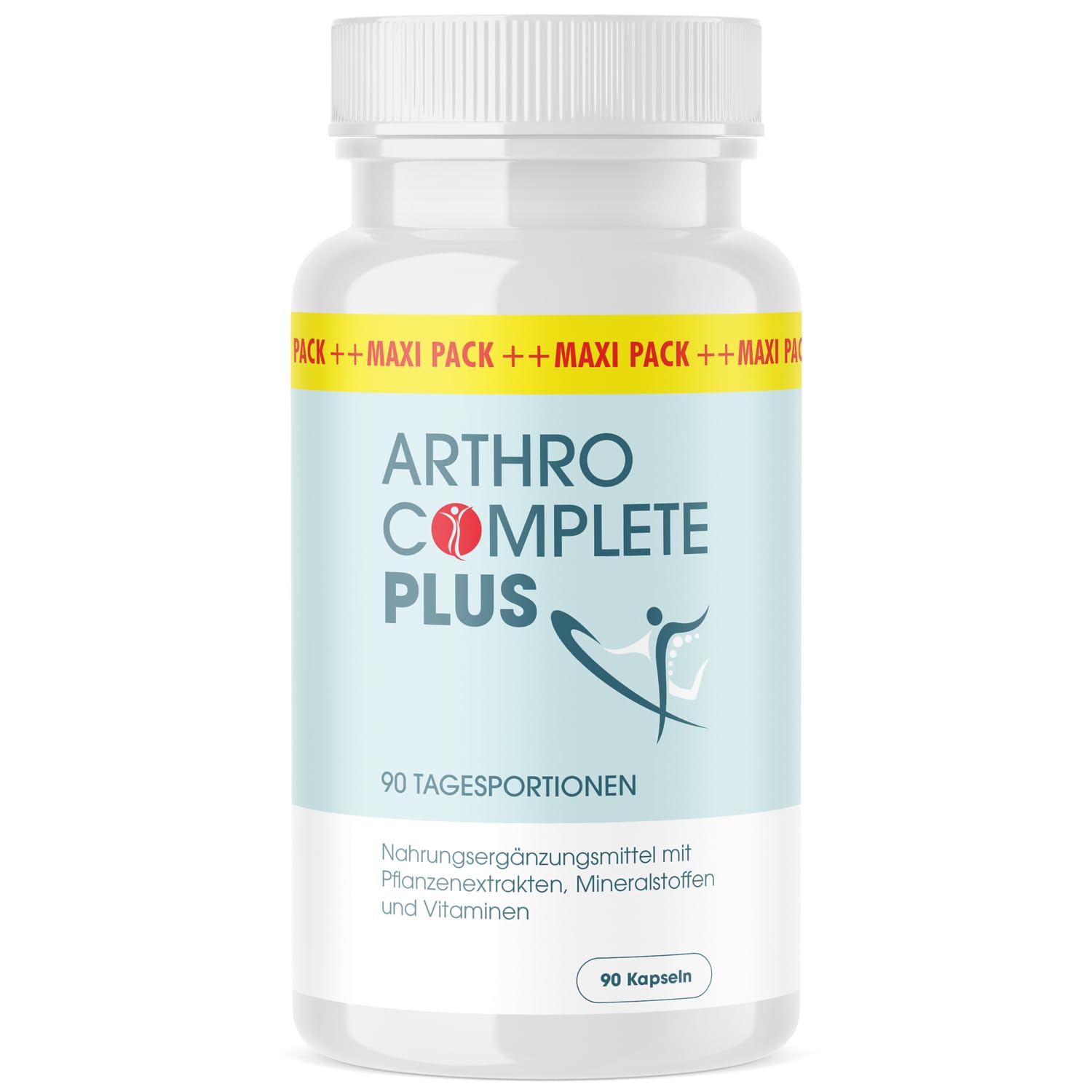 Arthro Complete Plus - Maxi-Pack für Männer und Frauen | 90 Kapseln Inhalt pro Dose - 1x ...
