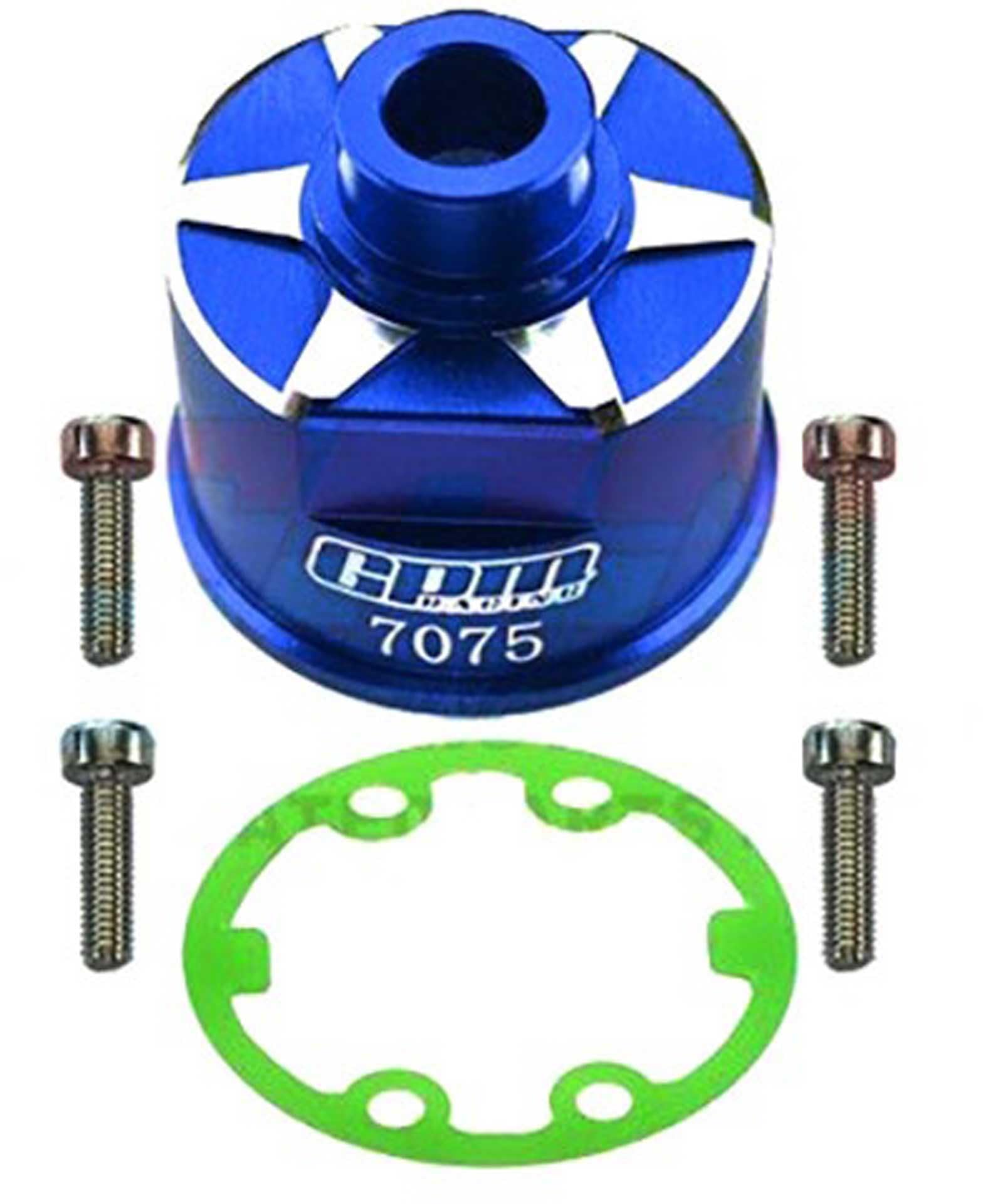 Amazon.com: GPM Upgrades Aluminum 7075-T6 Front/Rear Diff Case E-Revo ...