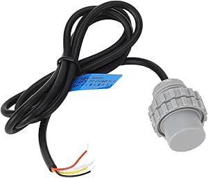 Amazon.co.jp: Ultrasonic Distance Sensor, DC5‑24V Distance Measuring Sensor IP68 Waterproof for ...