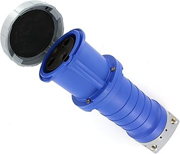 Leviton 360C6W 60 Amp, 250 Volt, North American Pin and Sleeve ...