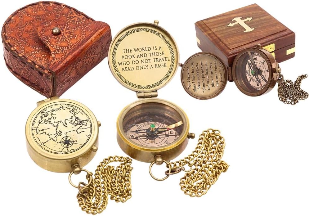 Amazon.com : Baptism Gift Compass with Scripture Jeremiah 29:11 ...