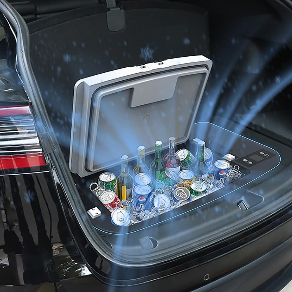 Amazon.com: Car Refrigerator Model Y Trunk 35L App Control Fridge Huge ...