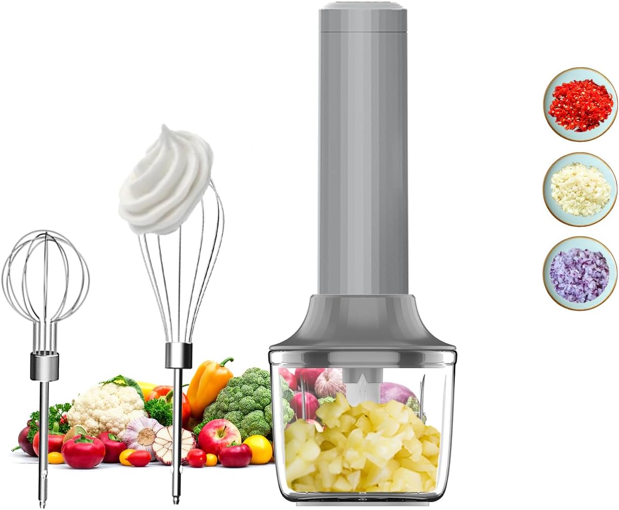 Amazon.com: Electric Hand Mixer with Whisk, Handheld Electric Whisk ...