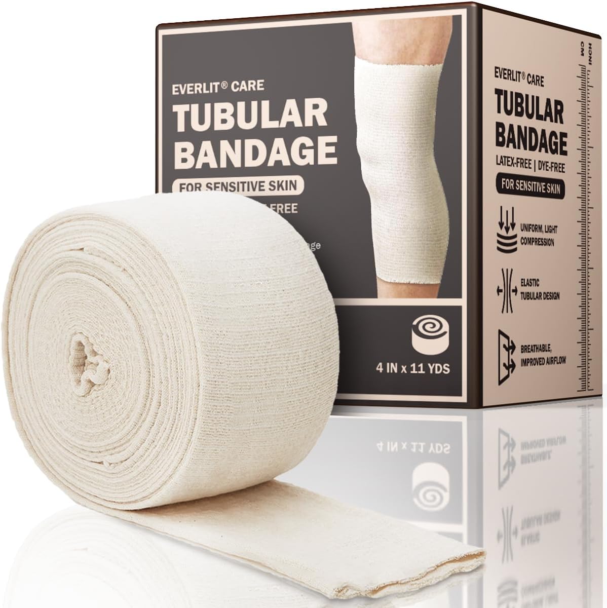 Amazon.com: EVERLIT Organic Cotton Blend Elasticated Tubular Support ...