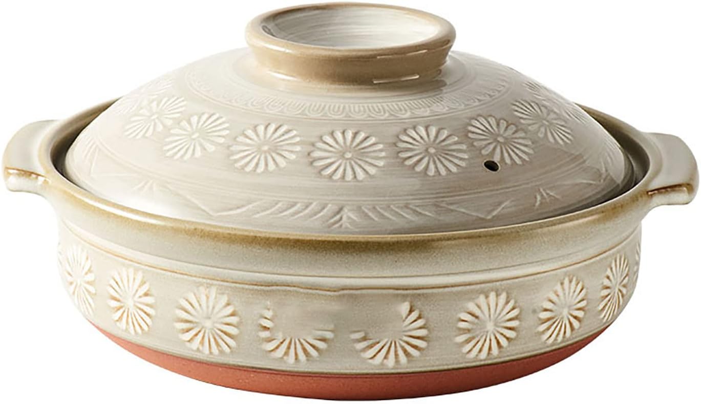 Amazon.com: GFHVDC clay pot cooking Japanese Ceramic Hot Pot Casserole ...