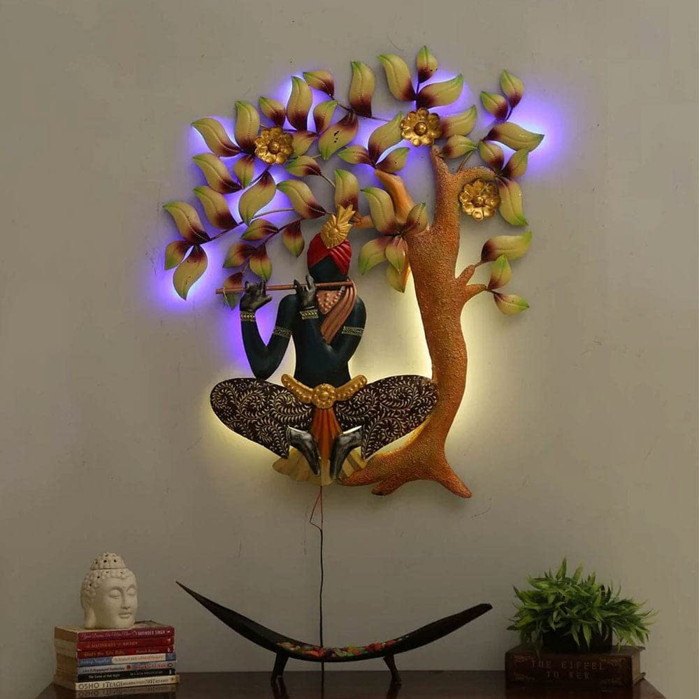 New Krishna Tree With LED Light : Amazon.in: Home & Kitchen