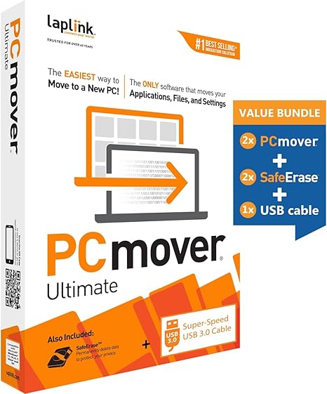 Laplink PCmover Ultimate 11 - Migration of your Applications, Files and ...