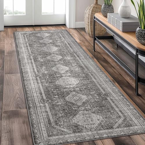 GENIMO Runner Rug 2x6, Machine Washable Hallway Runner Rugs, Non Slip ...