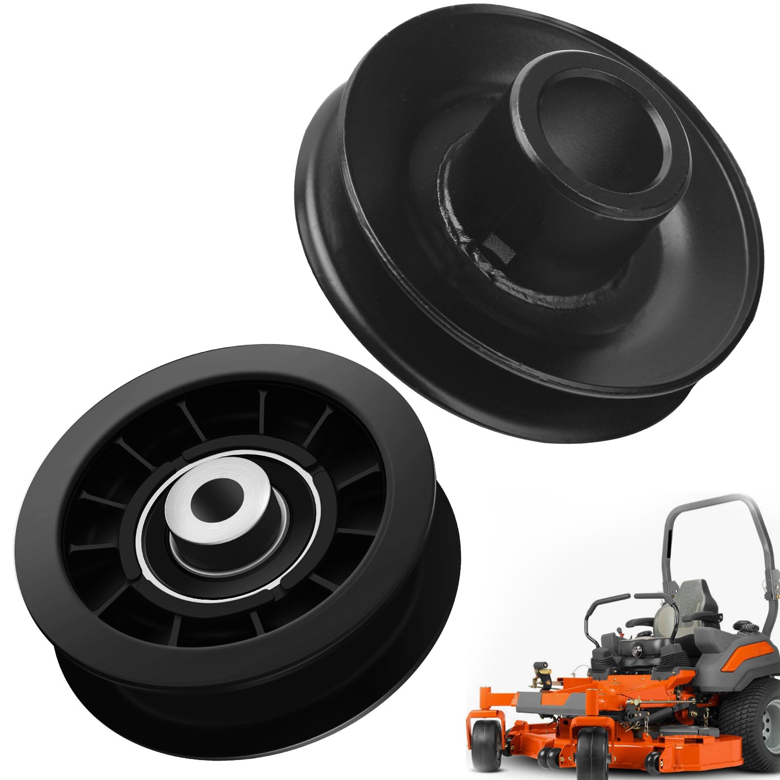 Amazon.com: 539110311 Flat Idler Pulley & 587537401 Engine Pulley ...