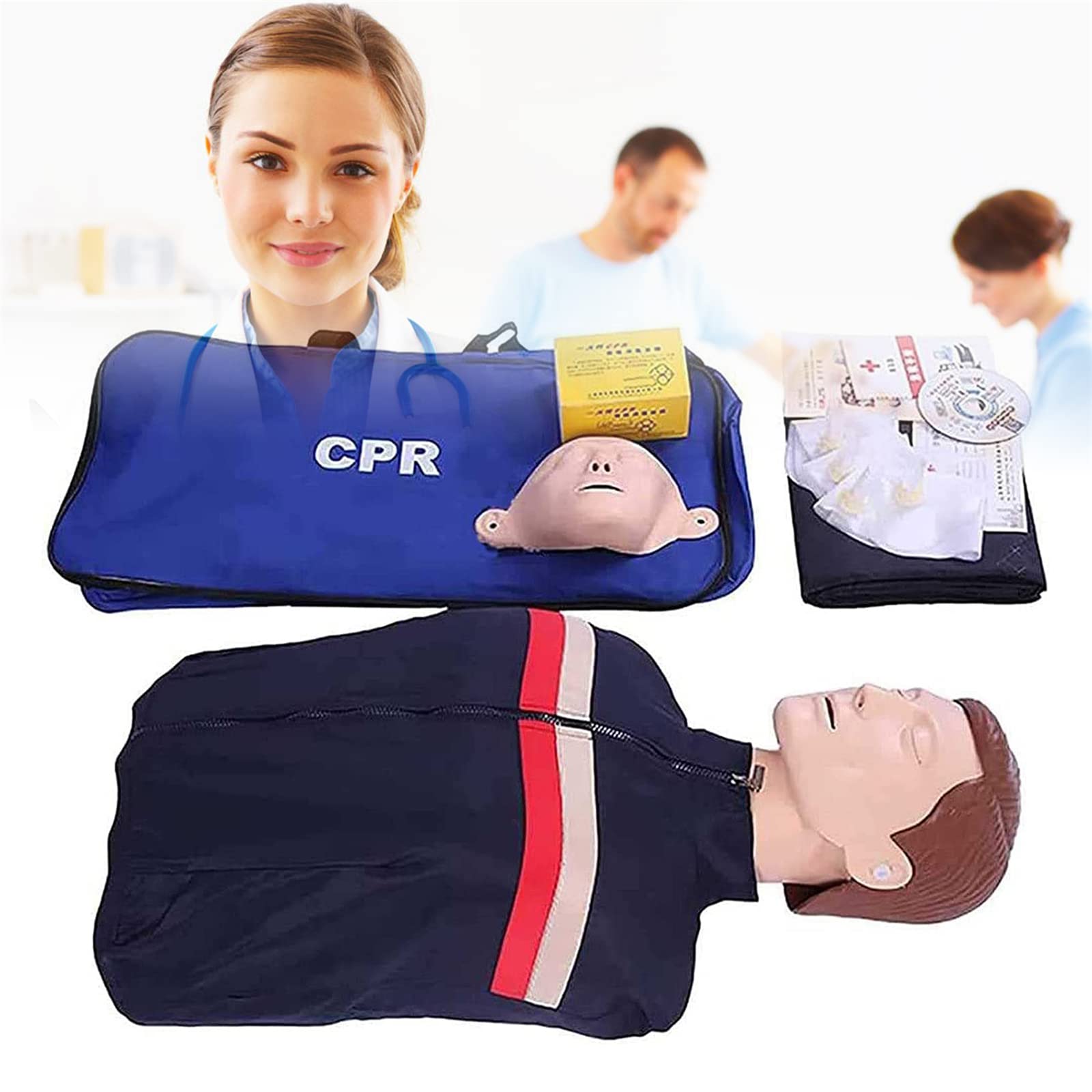 Buy Cardiopulmonary Resuscitation Simulator, Half Body CPR Training ...