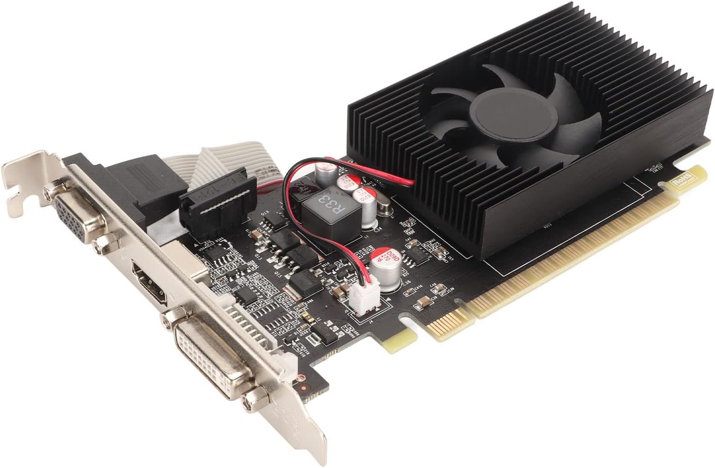 Amazon.com: Bewinner GTX 730 2GB DDR3 Graphics Card, 128-Bit 5Gbps GPU ...