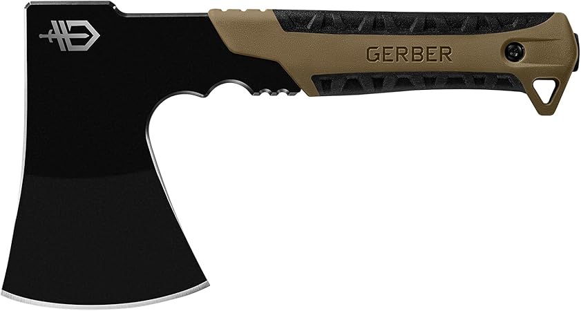 Gerber Pack Hatchet Camping Axe - Coyote Brown Handle/Black Blade [31 ...