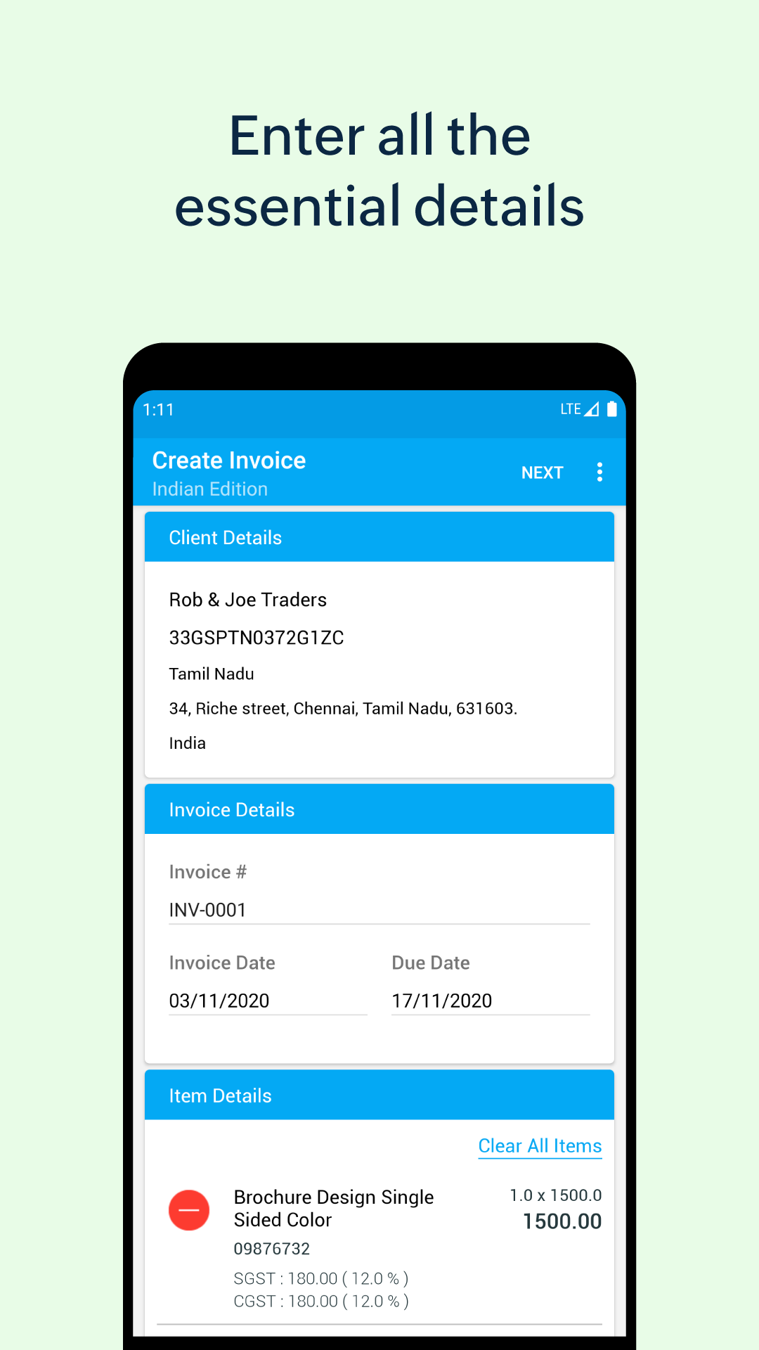 Free GST Invoice Generator:Amazon.in:Appstore for Android