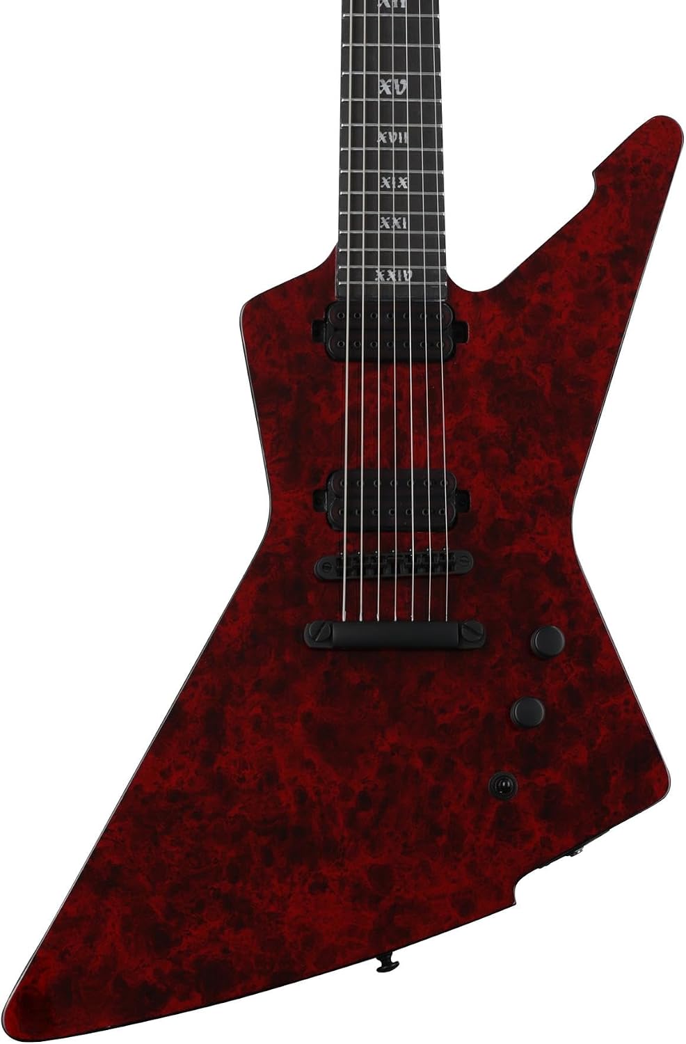 Schecter E-7 Apocalypse Electric Guitar - Red Reign India | Ubuy