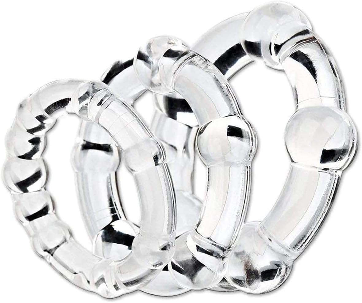 Amazon.com: BORUITE Cook Rings 3Pcs, Soft Silicone Penis Rings, Adult ...