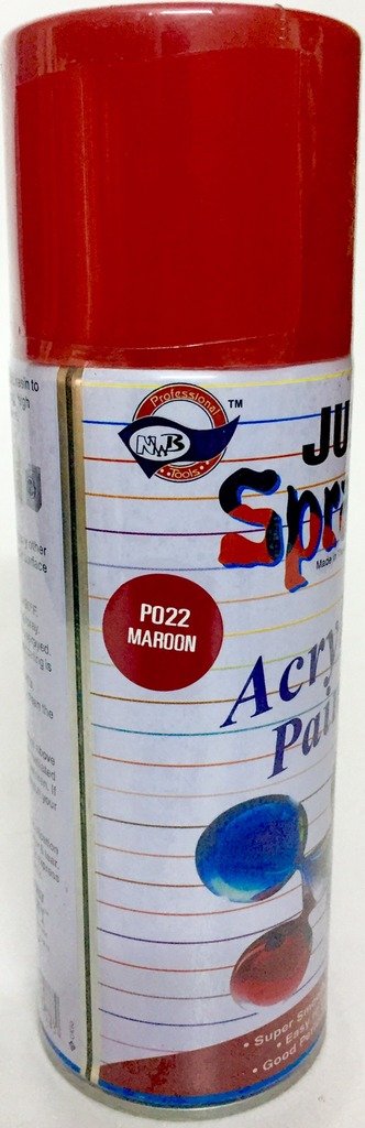 Paint Bazar Maroon Aerosol Spray Paint (Medium) : Amazon.in: Car ...