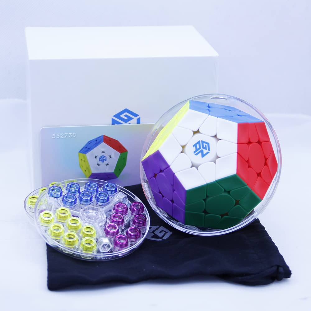 Buy Bukefuno GAN Megaminx M 3x3 Magnetic Cube Magic Speed Gans Megaminx ...