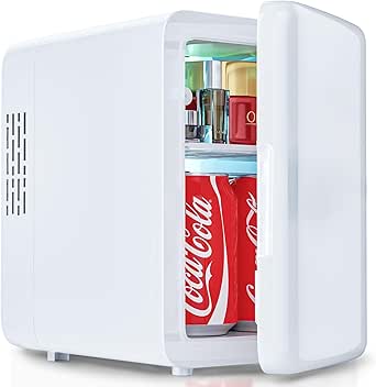 VIYSPNV Mini Frigo 4L Mini Frigo de Chambre 12V/220V Mini Frigo ...