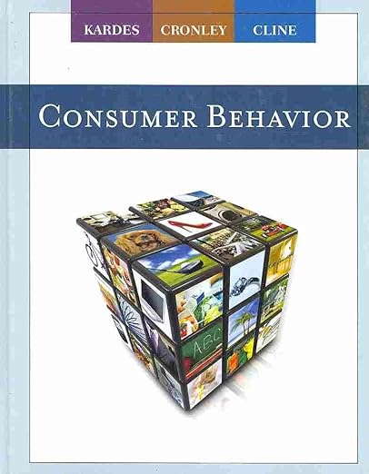 Amazon.com: Consumer Behavior: 9780538745406: Kardes, Frank, Cronley ...