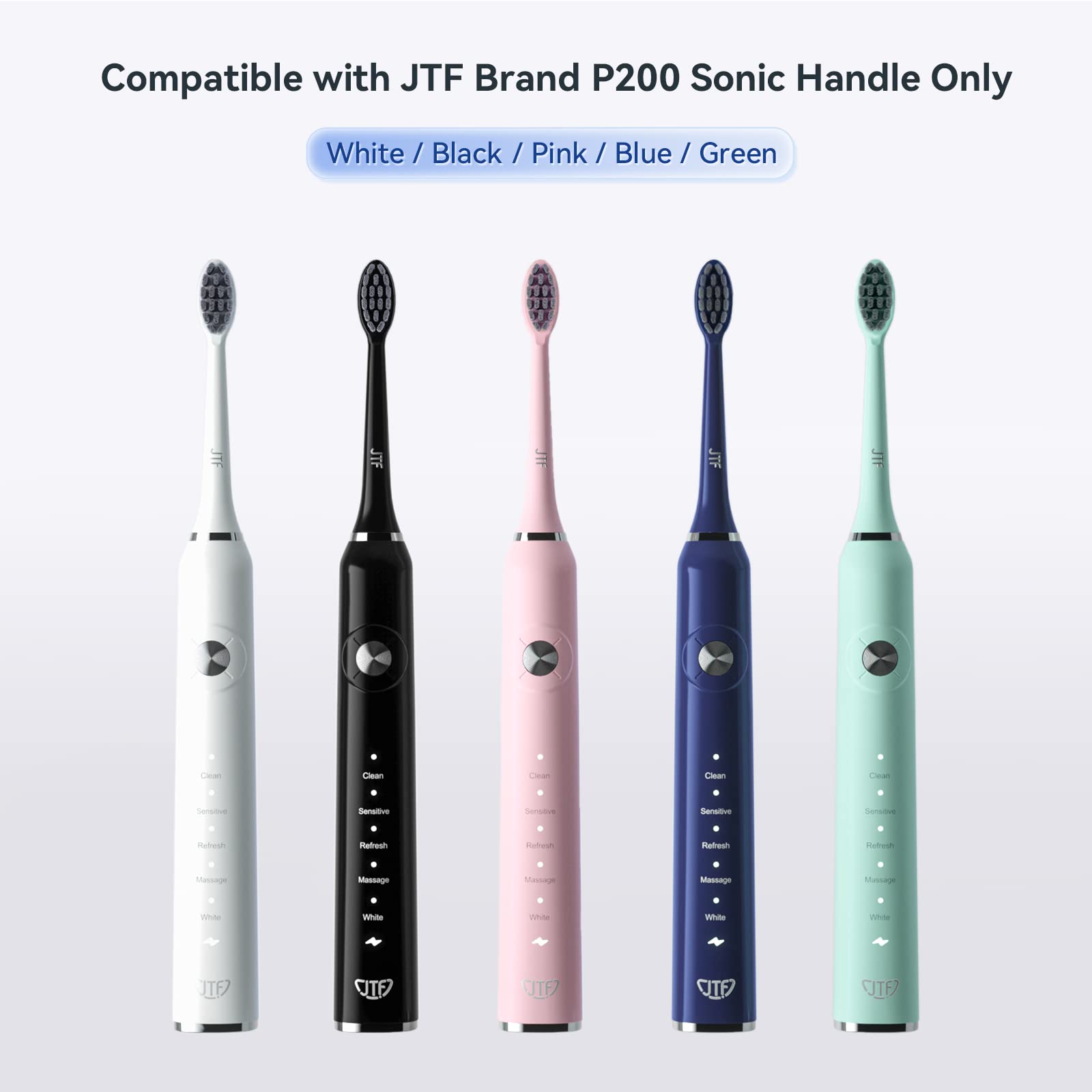 Snapklik.com : JTF Sonic Smart Toothbrush Genuine Gentle Brush Heads