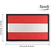 Amazon.com: Overdecor Austria Austrian Flag Patch Tactical Military Patches - Hook and Loop ...