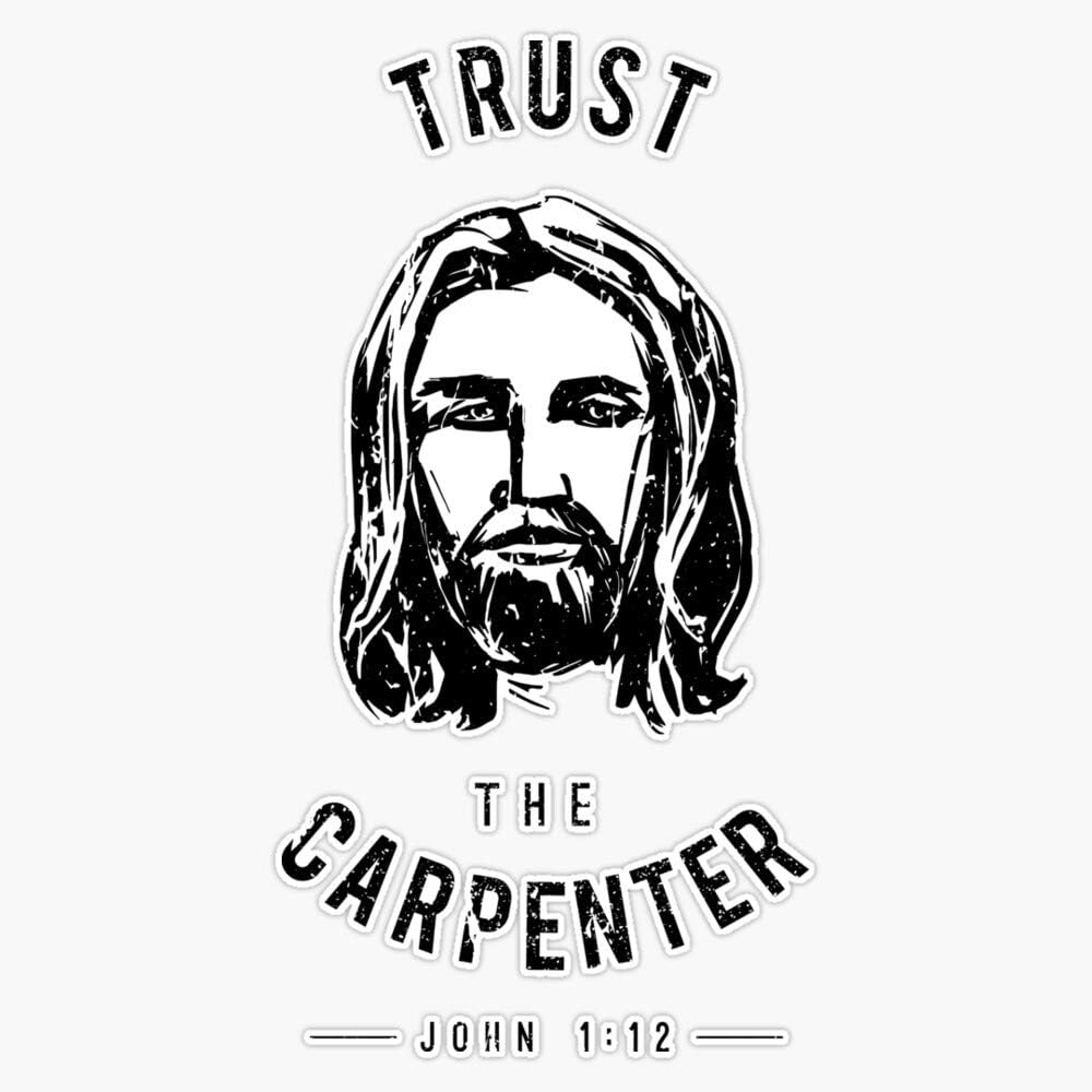 Amazon.com - Carpenters, Building America Decal Vinyl Bumper Sticker 5"