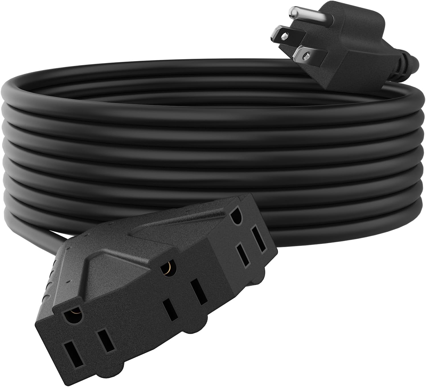 Amazon.com: PLUGTUL 25FT Outdoor Extension Cord with Multiple Outlets ...