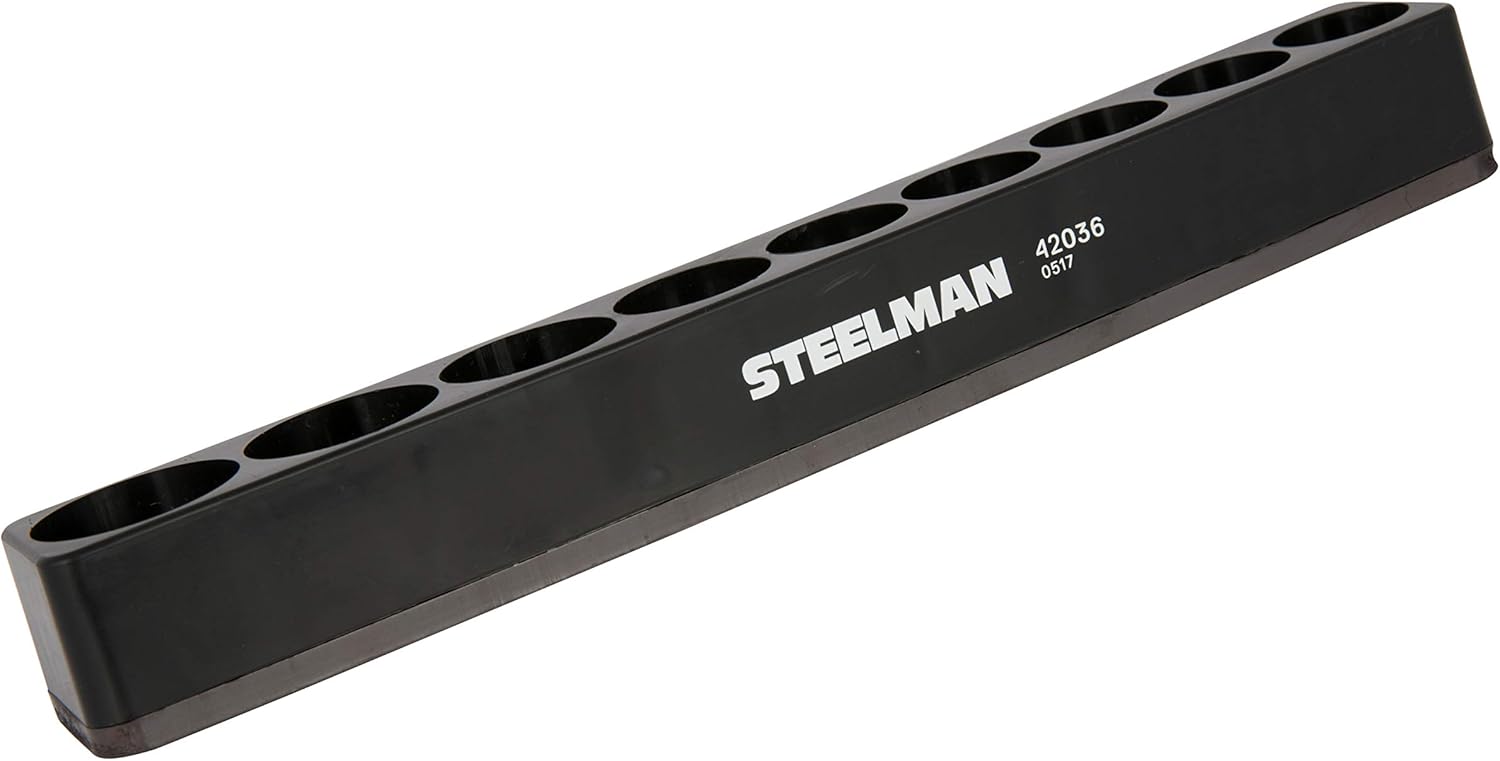 Amazon.com: STEELMAN 1/2-Inch Drive Magnetic Shallow Socket Holder ...