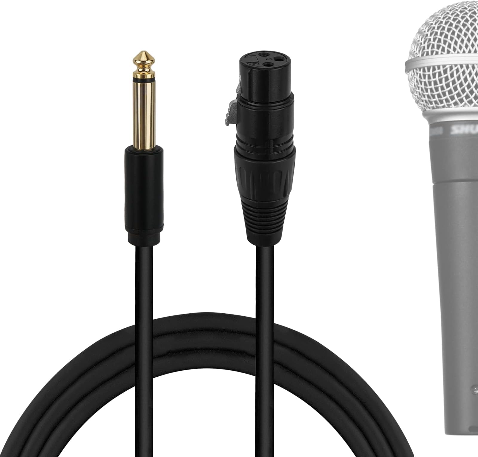 Amazon.com: Geekria for Creators 6.35 mm (1/4 Inch) to XLR Female ...