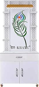 Amazon.com: Deckrate Wooden White Temple Wall Hanging & Table Top ...