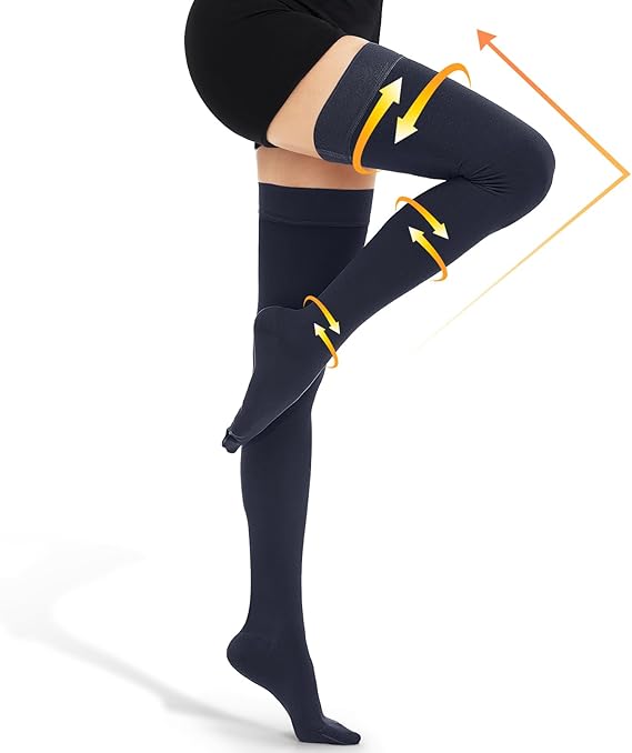 Amazon.com: beister 15-20 mmHg Medical Compression Stockings with Dot ...