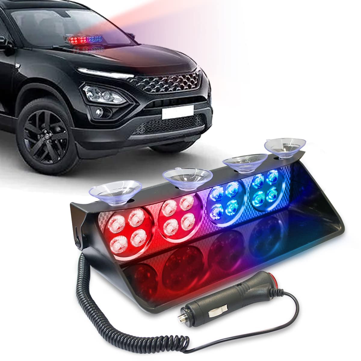 Air Wink® 16 LED Flasher Strobe Light with Flashing Modes, Police Car ...