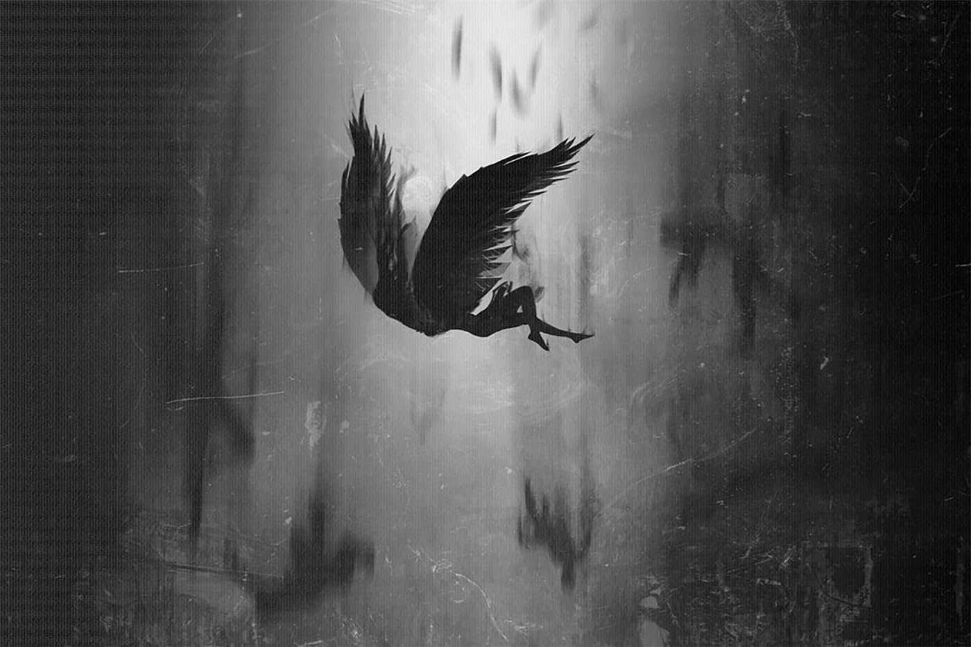 Fallen Angel Painting