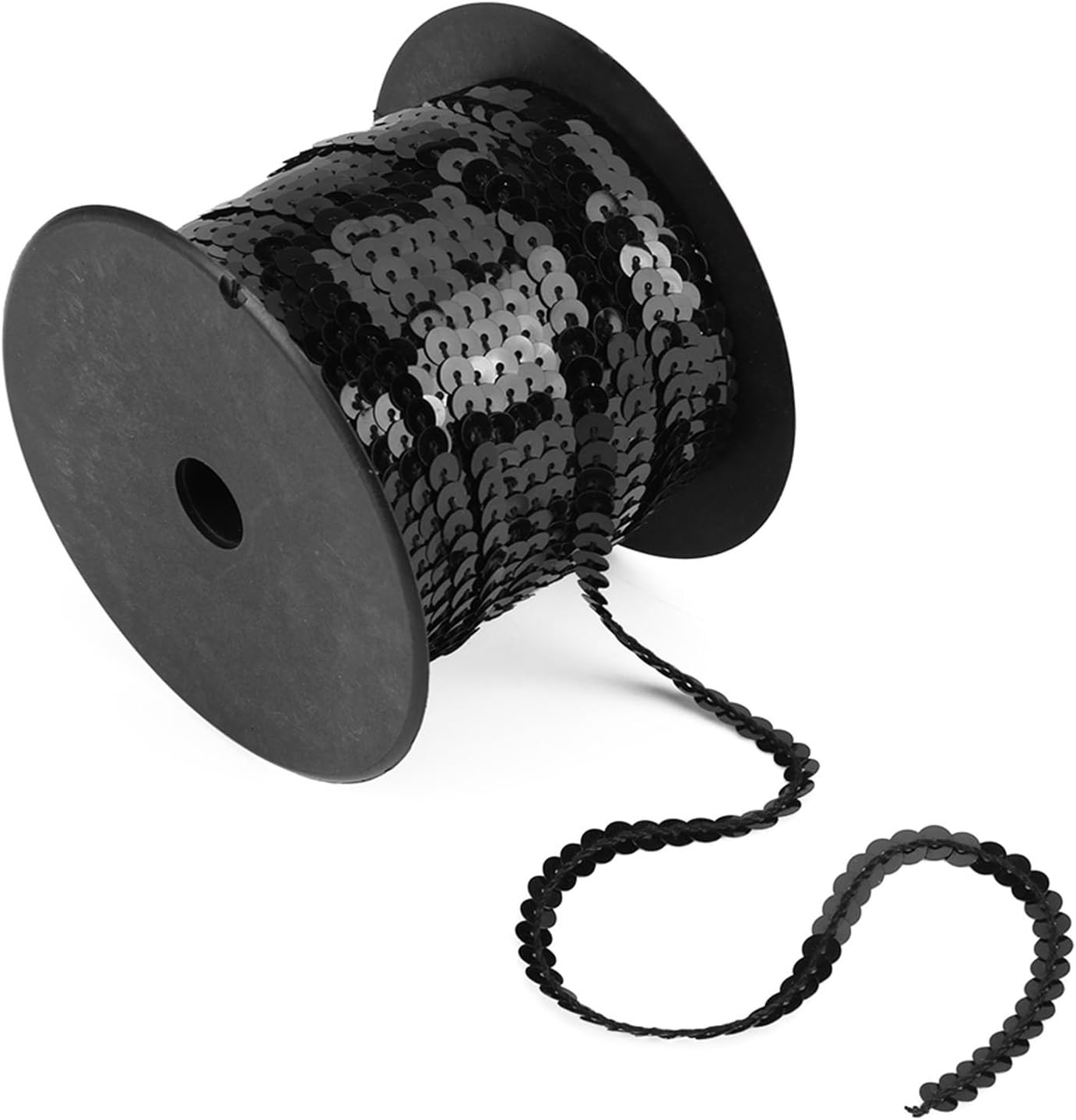 Amazon.com: Sequin Trim 6mm Flat Flat Round Sequins Trim Paillette ...