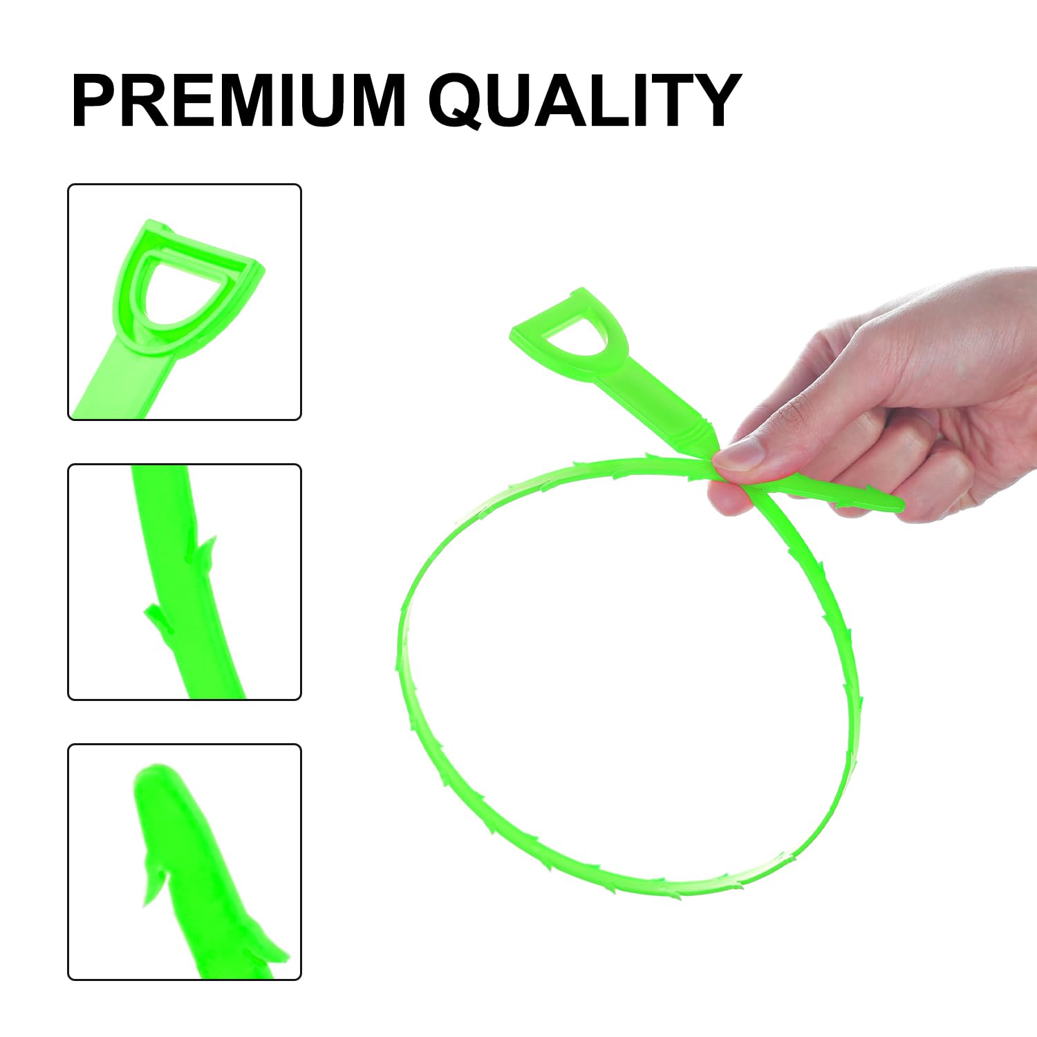 Snapklik.com : POPULO 6-Pack 25 Inch Hair Drain Clog Remover Shower ...